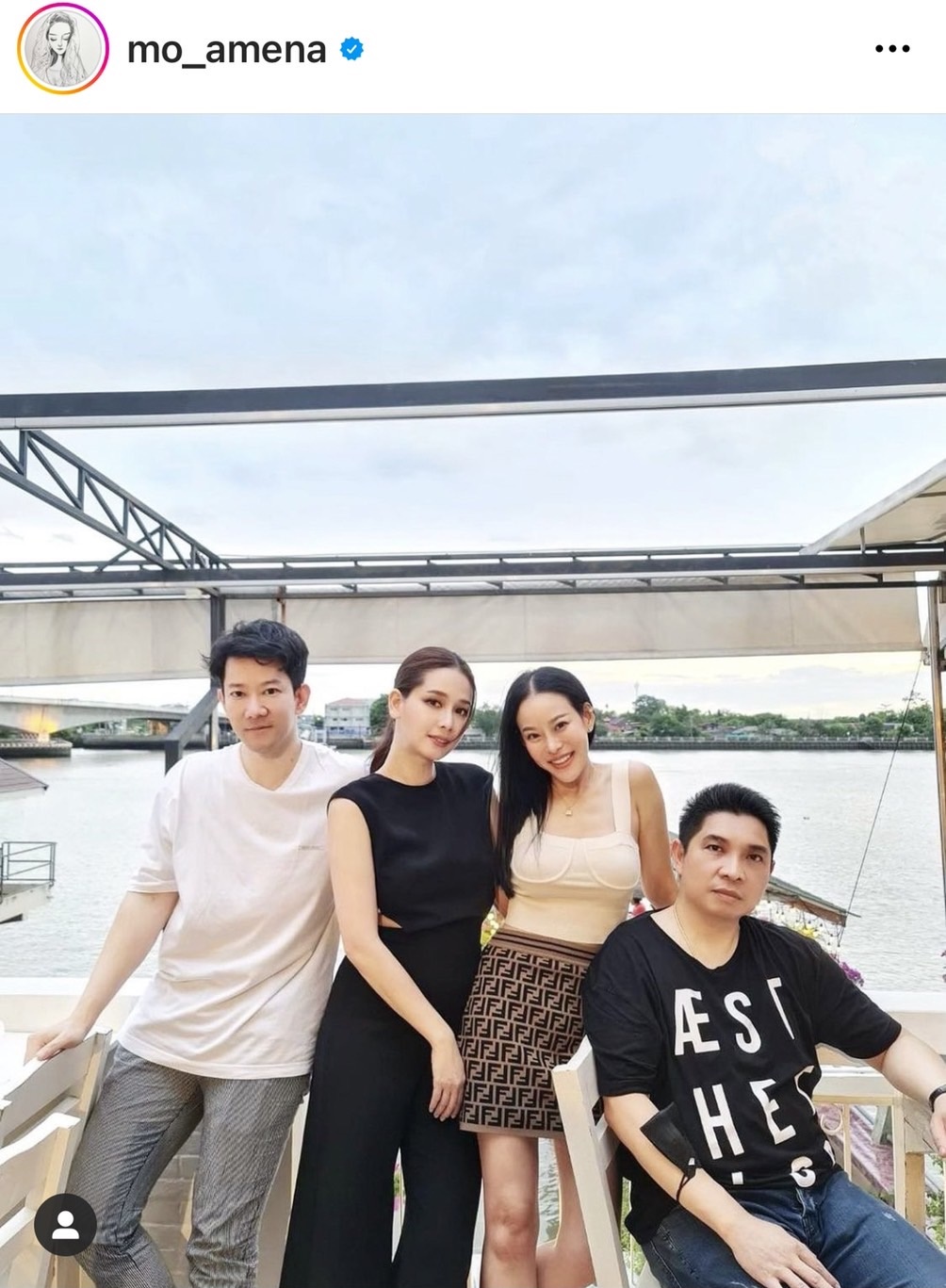 โม อมีนา โพสต์ภาพนี้ สื่อถึงอะไร